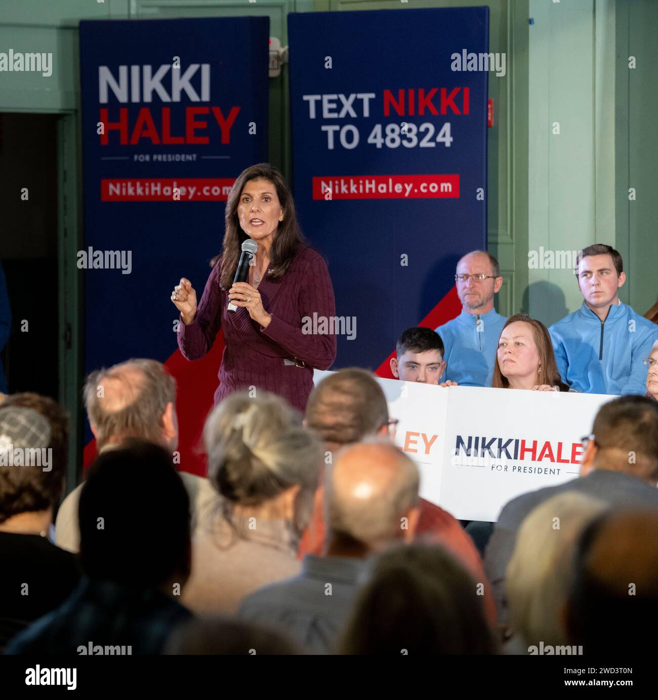 Republican presidential candidate, former UN Ambassador and former ...