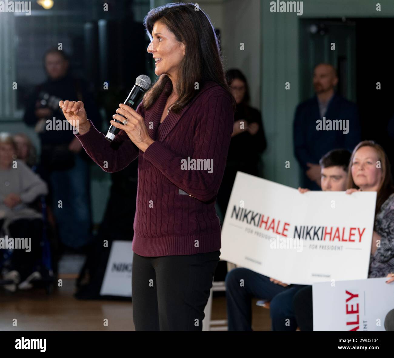 Republican presidential candidate, former UN Ambassador and former ...
