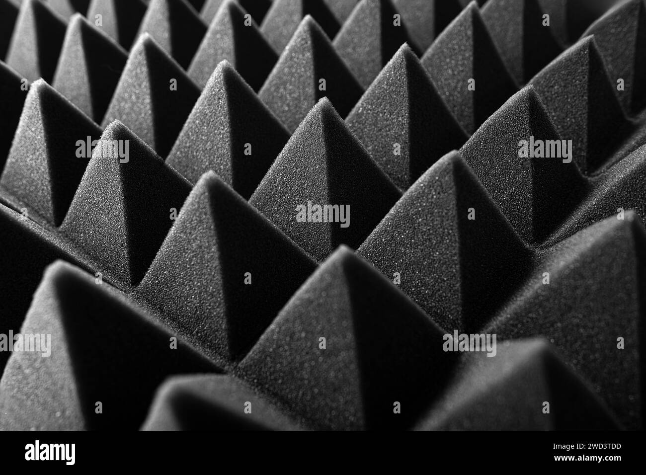 Black pyramids as an abstract background Stock Photo - Alamy