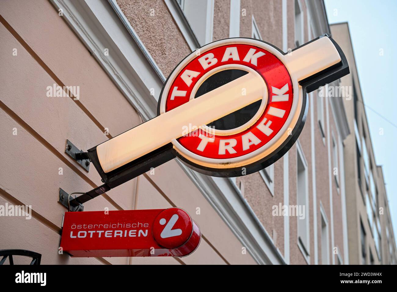 Trafik 18.01.2024, Linz, AUT, Trafik, im Bild Trafik, Tabak ...