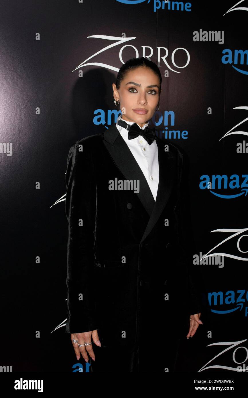 Mexico City, Mexico City, Mexico. 17th Jan, 2024. Red carpet of the ...