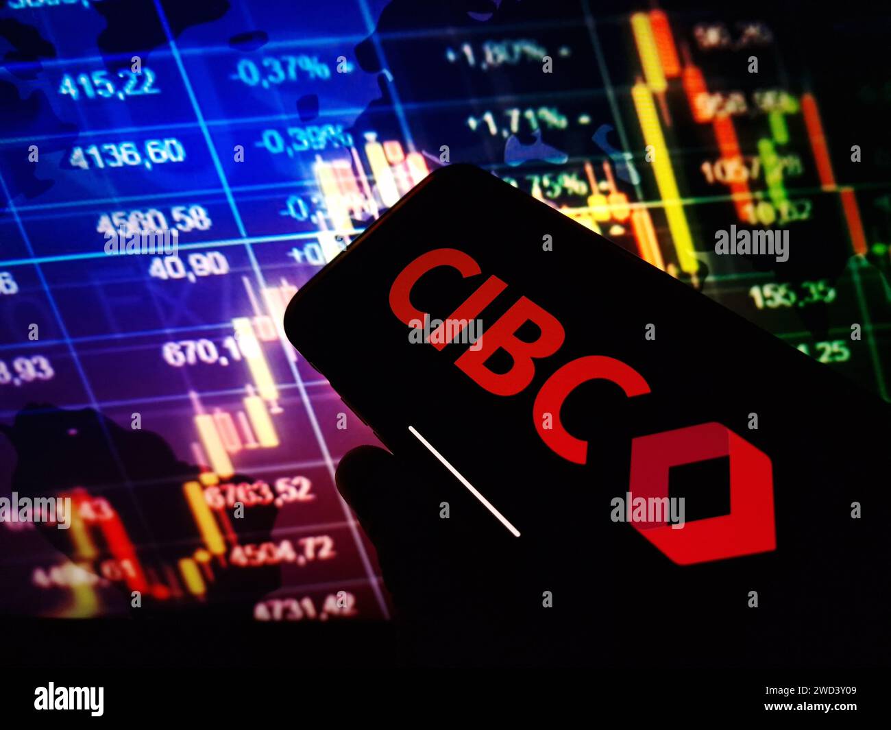 Cibc logo hi-res stock photography and images - Alamy