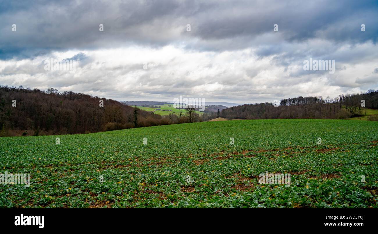 French country landscape hi-res stock photography and images - Alamy