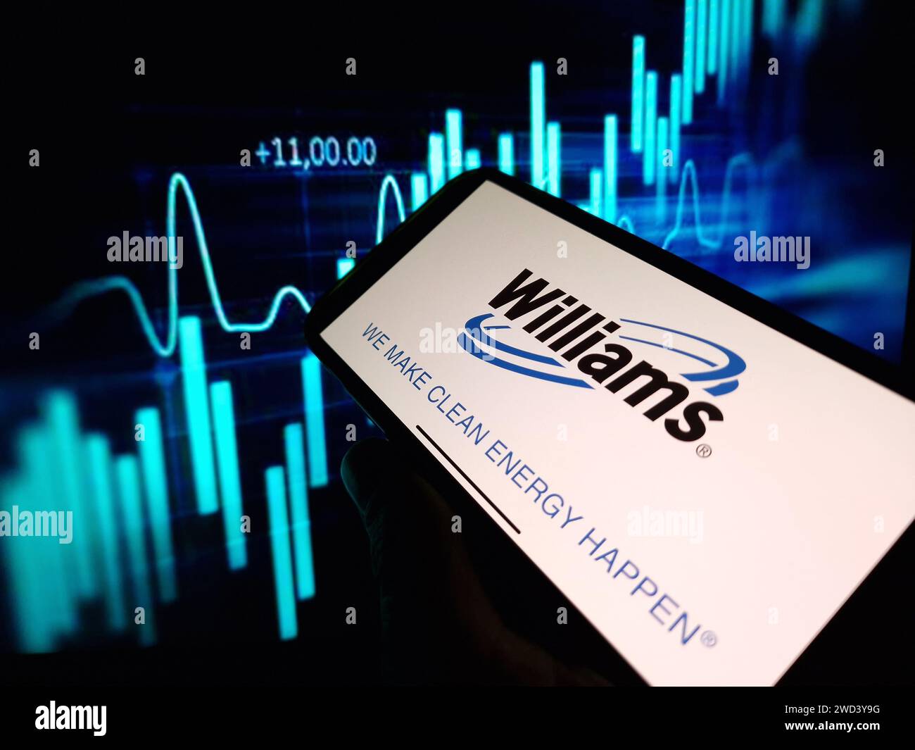 Konskie, Poland - January 16, 2024: Williams Companies logo displayed ...