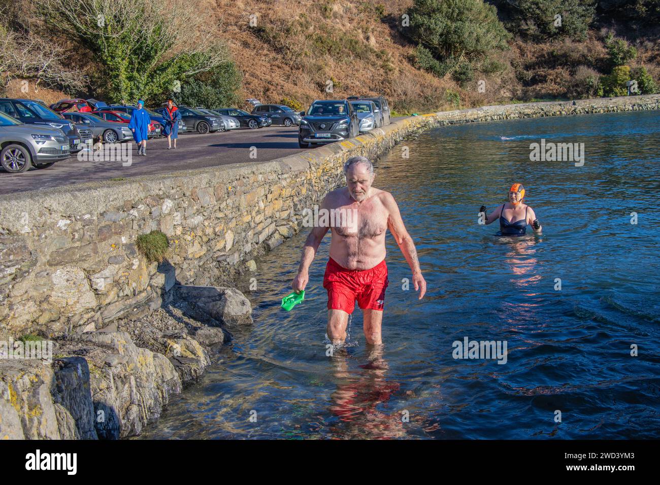 Paddy Conaghan, Ducking and Driving at Lough Hyne, Skibbereen. Jan 2024 ...