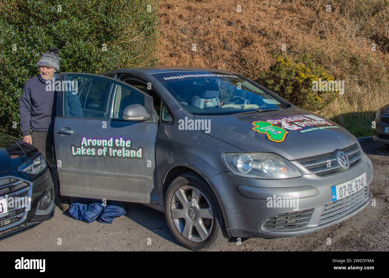 Paddy Conaghan, Ducking and Driving at Lough Hyne, Skibbereen. Jan 2024 ...