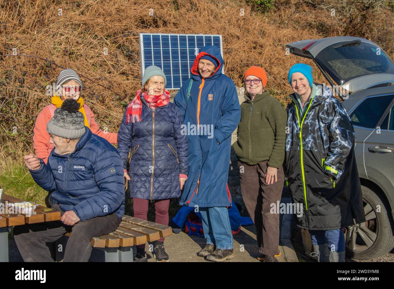 Paddy Conaghan, Ducking and Driving at Lough Hyne, Skibbereen. Jan 2024 ...