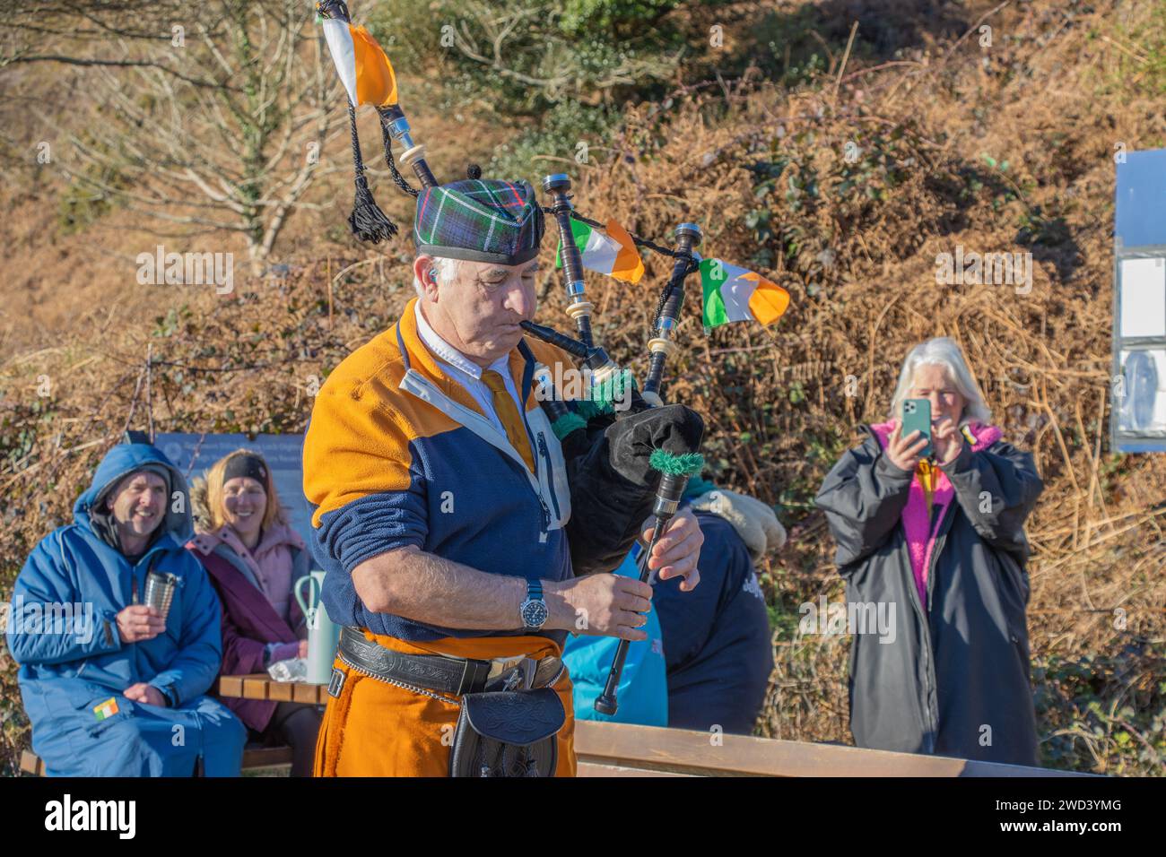 Paddy Conaghan, Ducking and Driving at Lough Hyne, Skibbereen. Jan 2024 ...