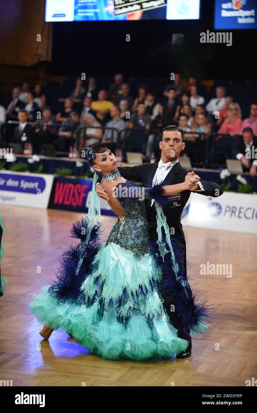Ballroom dance couple, dancing at the competition Stock Photo - Alamy