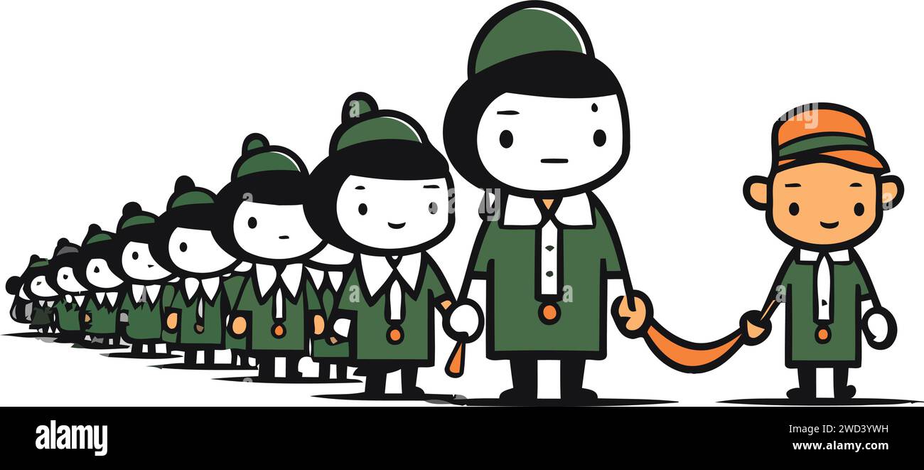 Cartoon soldiers hi-res stock photography and images - Alamy