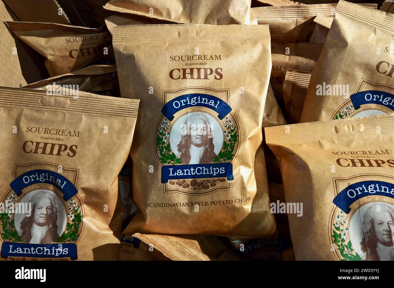 Original Lant Chips bzw LantChips, Kartoffelchips aus Schweden ...
