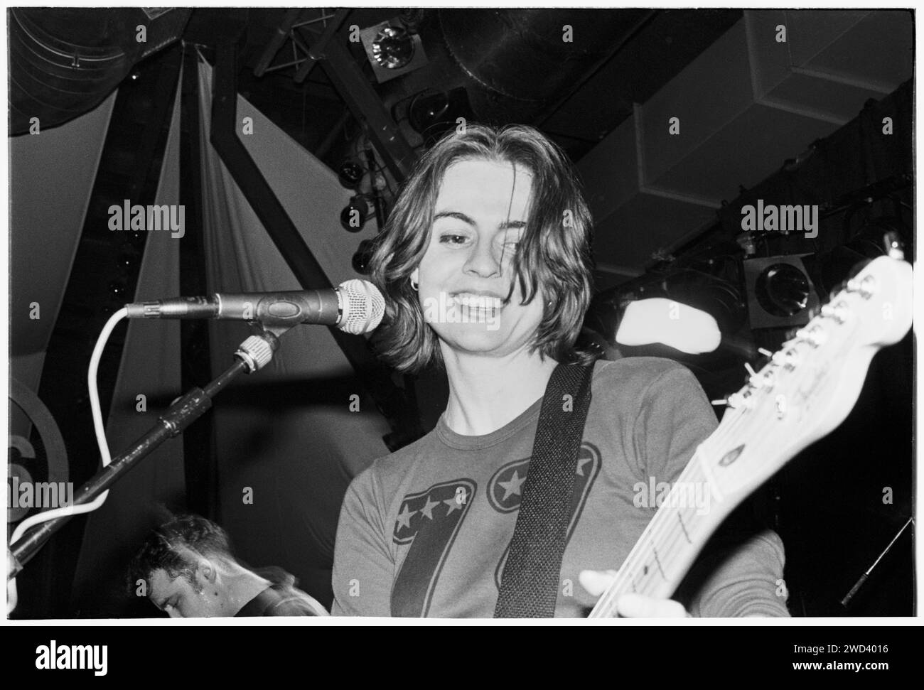 Louise Wener of rock band Sleeper playing at Cardiff University ...