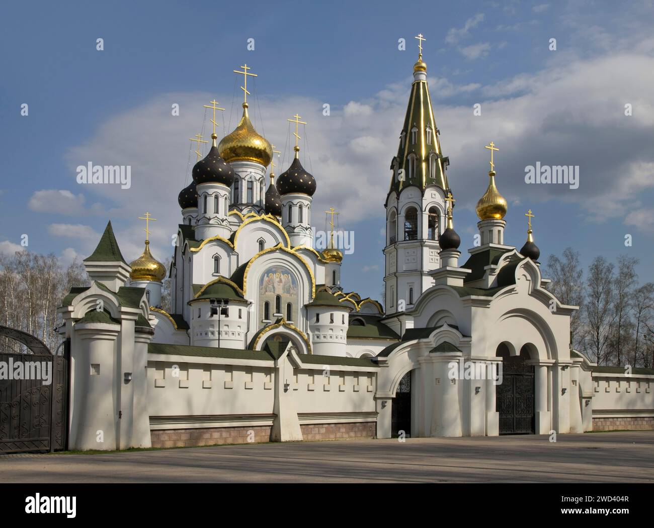 Church of Holy Blessed Prince Alexander Nevsky in Pavlovskaya sloboda ...