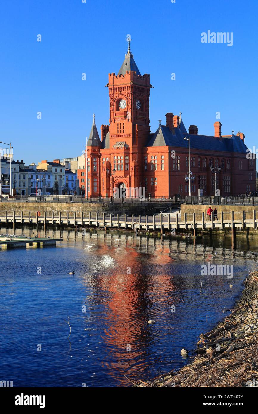 Pierhead Building, Cardiff Bay, Taken January 2024 Stock Photo - Alamy