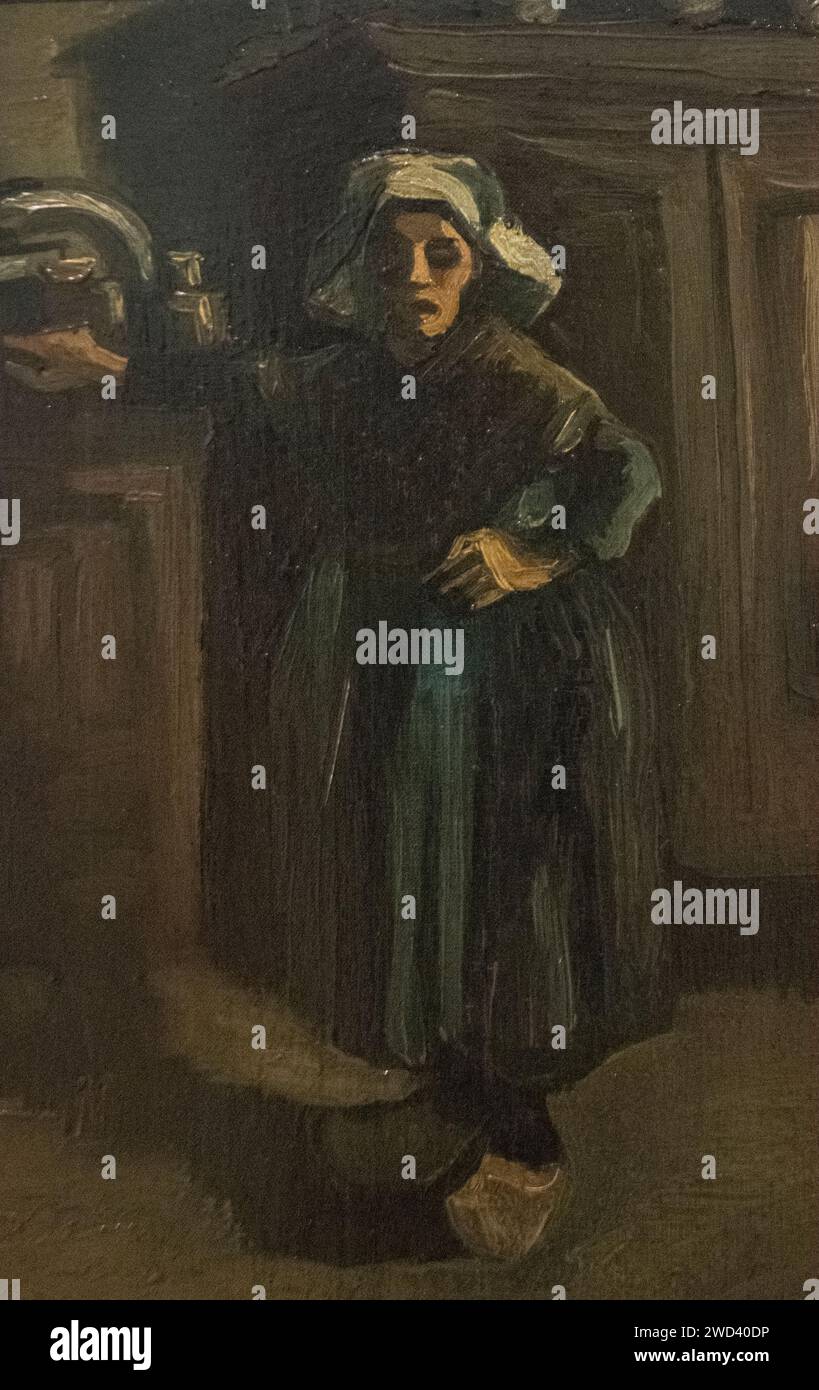 Vincent Van Gogh: "Peasant Woman" (1885 Stock Photo - Alamy