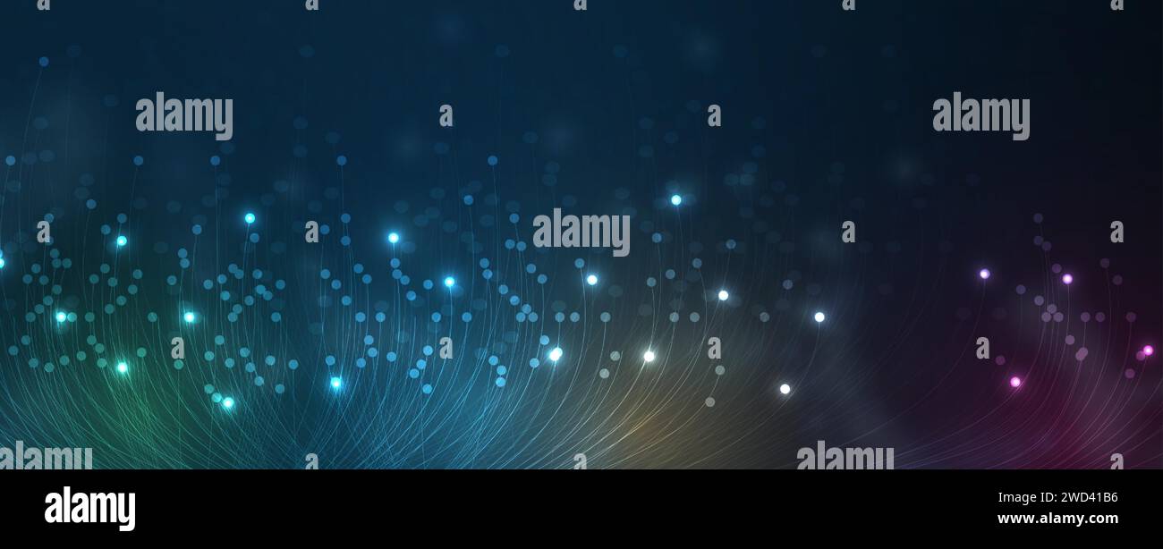 Technology Network Vector Background.. Science and technology ...