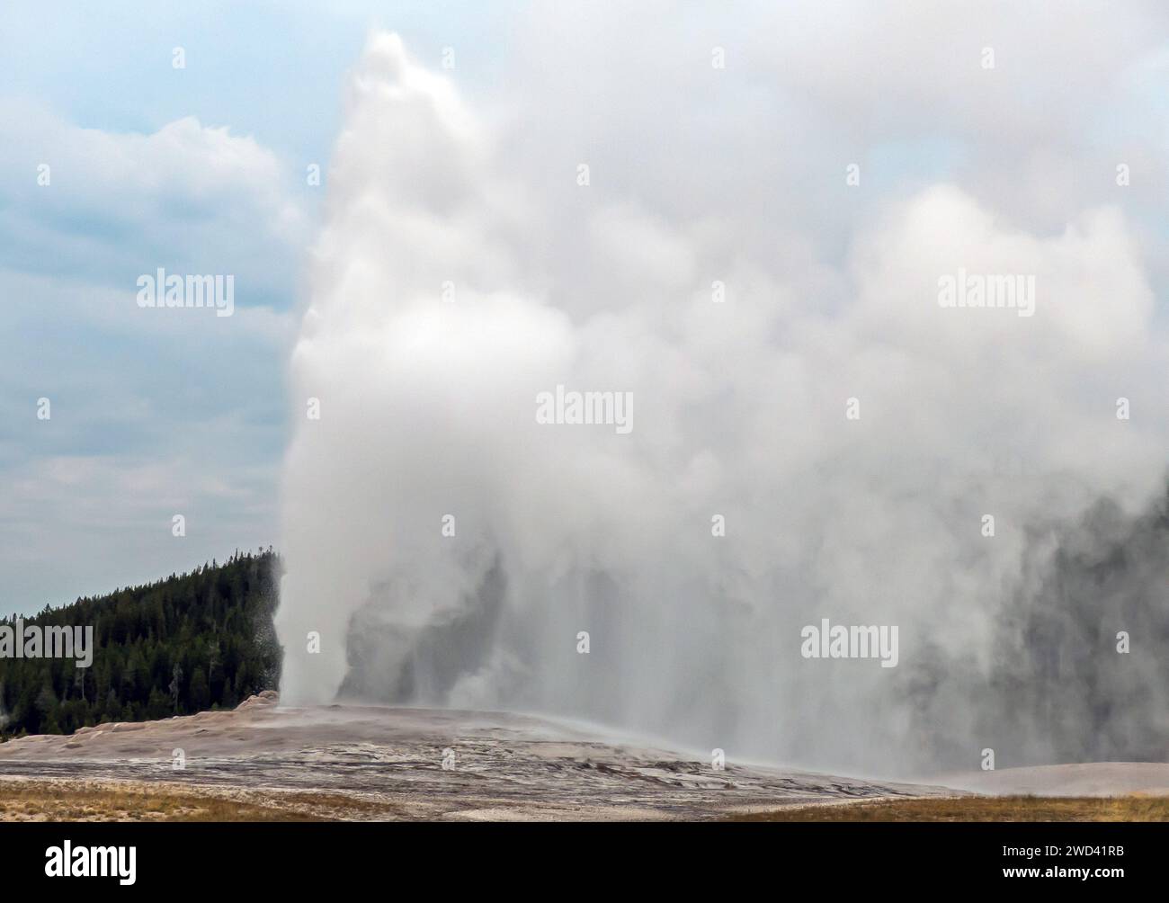 Yellowstone is a super volcano hi-res stock photography and images - Alamy