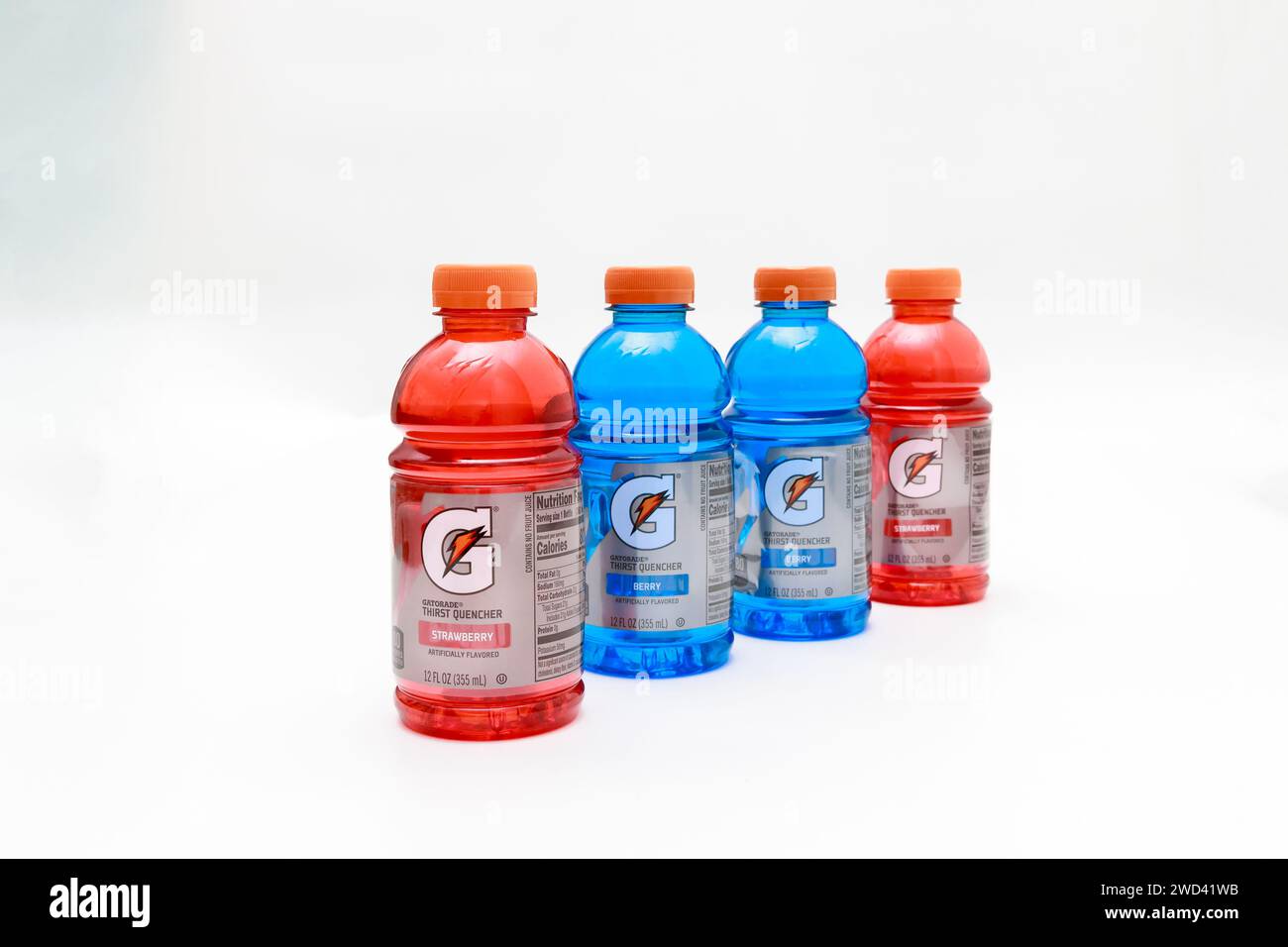 Hydrates with electrolytes in Gatorade's cool sports drink Stock Photo ...