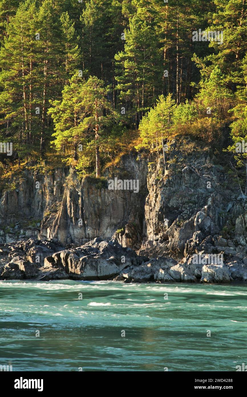 Katun river near chemal village hi-res stock photography and images - Alamy