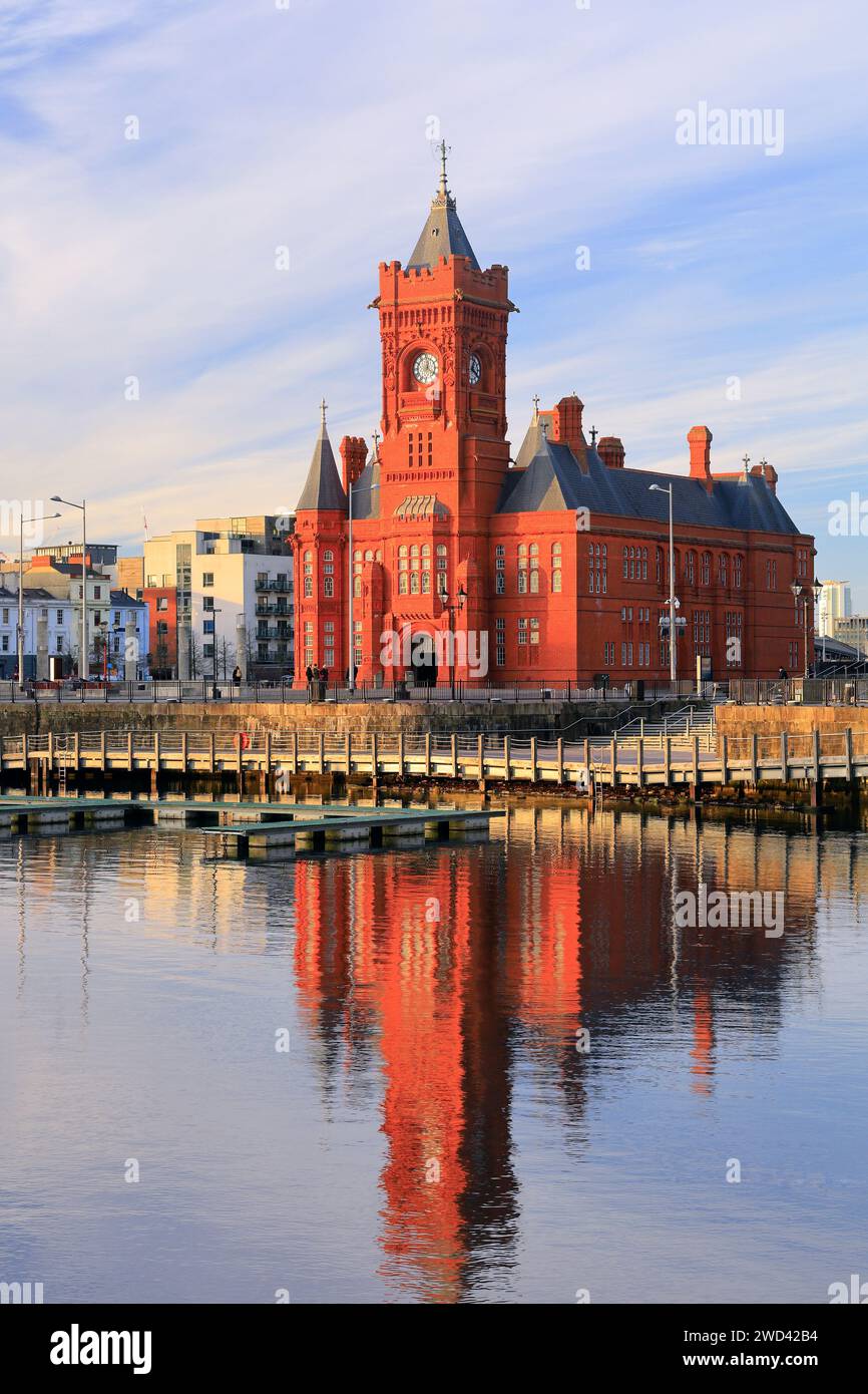 Pierhead Building, Cardiff Bay, Taken January 2024 Stock Photo - Alamy
