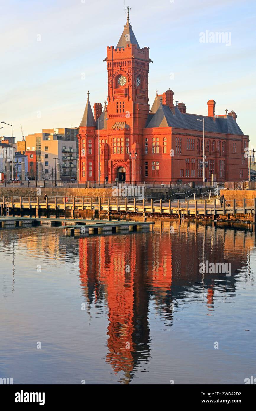 Pierhead Building, Cardiff Bay, Taken January 2024 Stock Photo - Alamy
