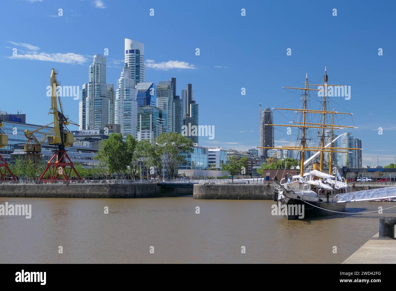 Buenos Aires in Argentina: the Buque Museo Corbeta ARA Uruguay Stock ...