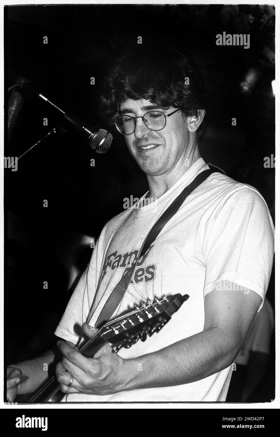 SEBADOH, CONCERT, 1994: Lou Barlow of Sebadoh playing live at the ...