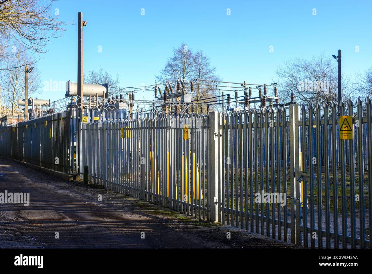 Electricity sub-station (substation Stock Photo - Alamy