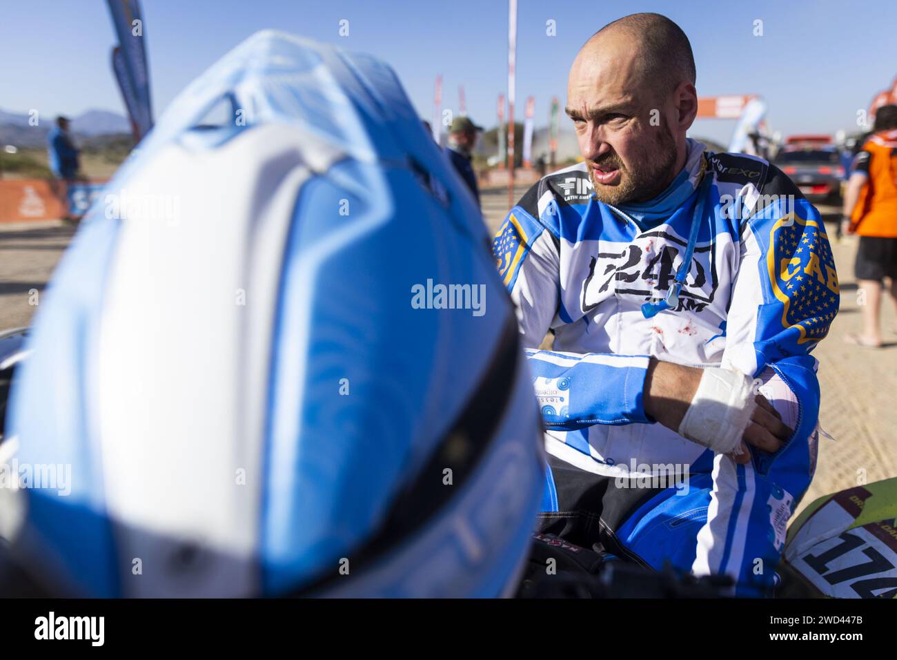Andujar Manuel (arg), 7240 Team / Drag'On Rally Service, Yamaha, Motul ...