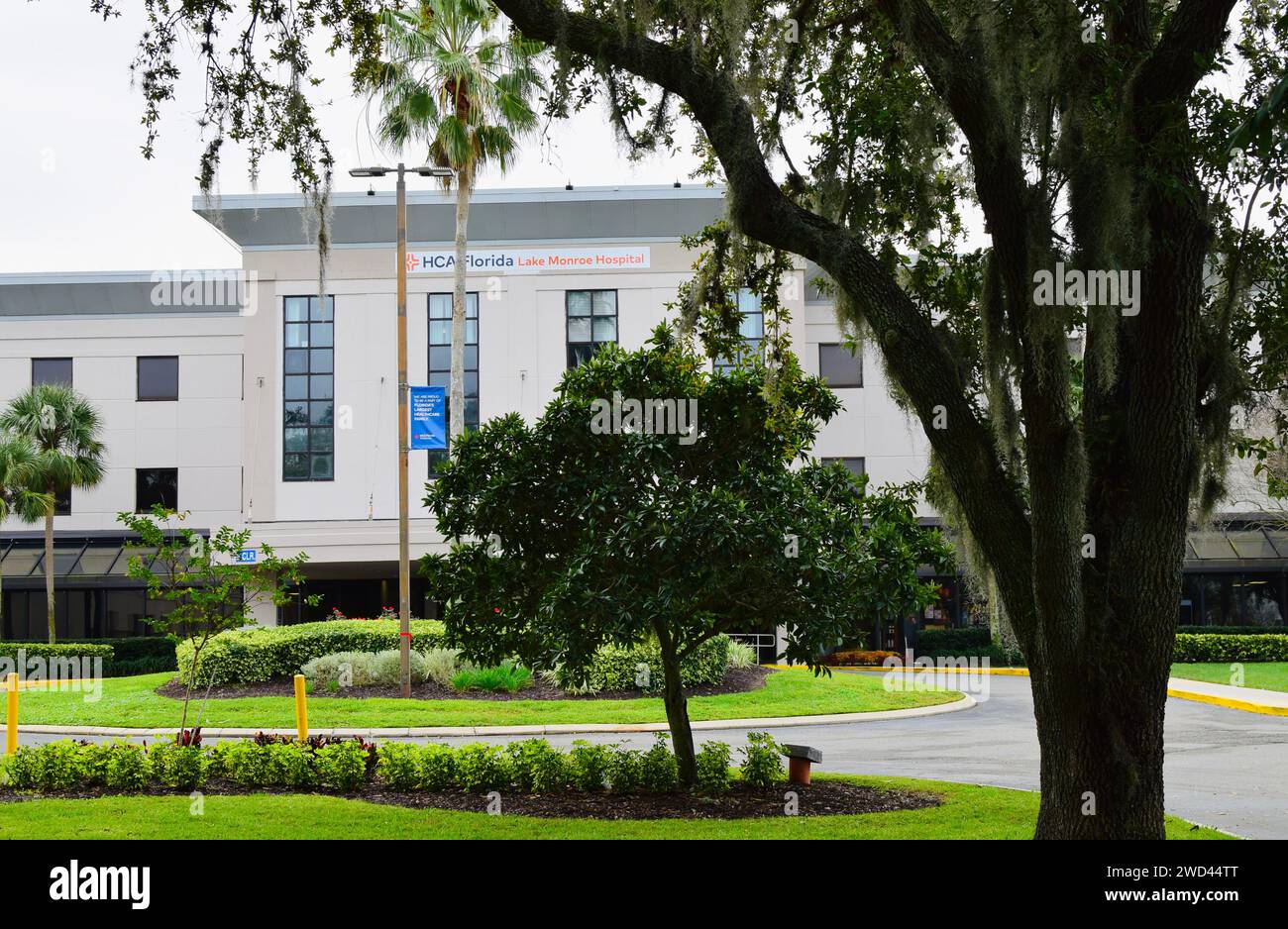 HCA hospital Lake Monroe Sanford, florida Stock Photo - Alamy