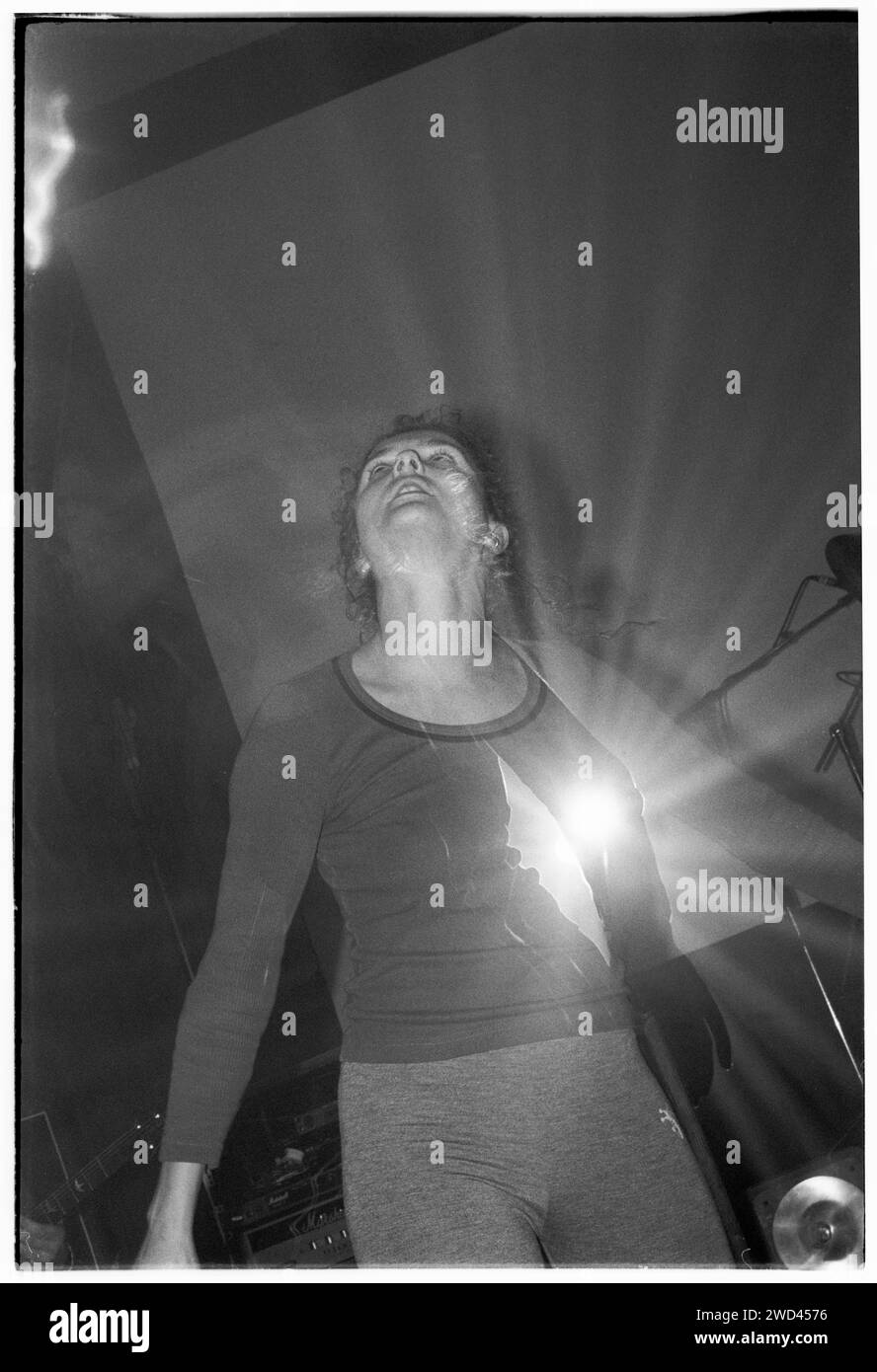 Kerstin Haigh of Senser playing live at Bristol University Anson Rooms ...