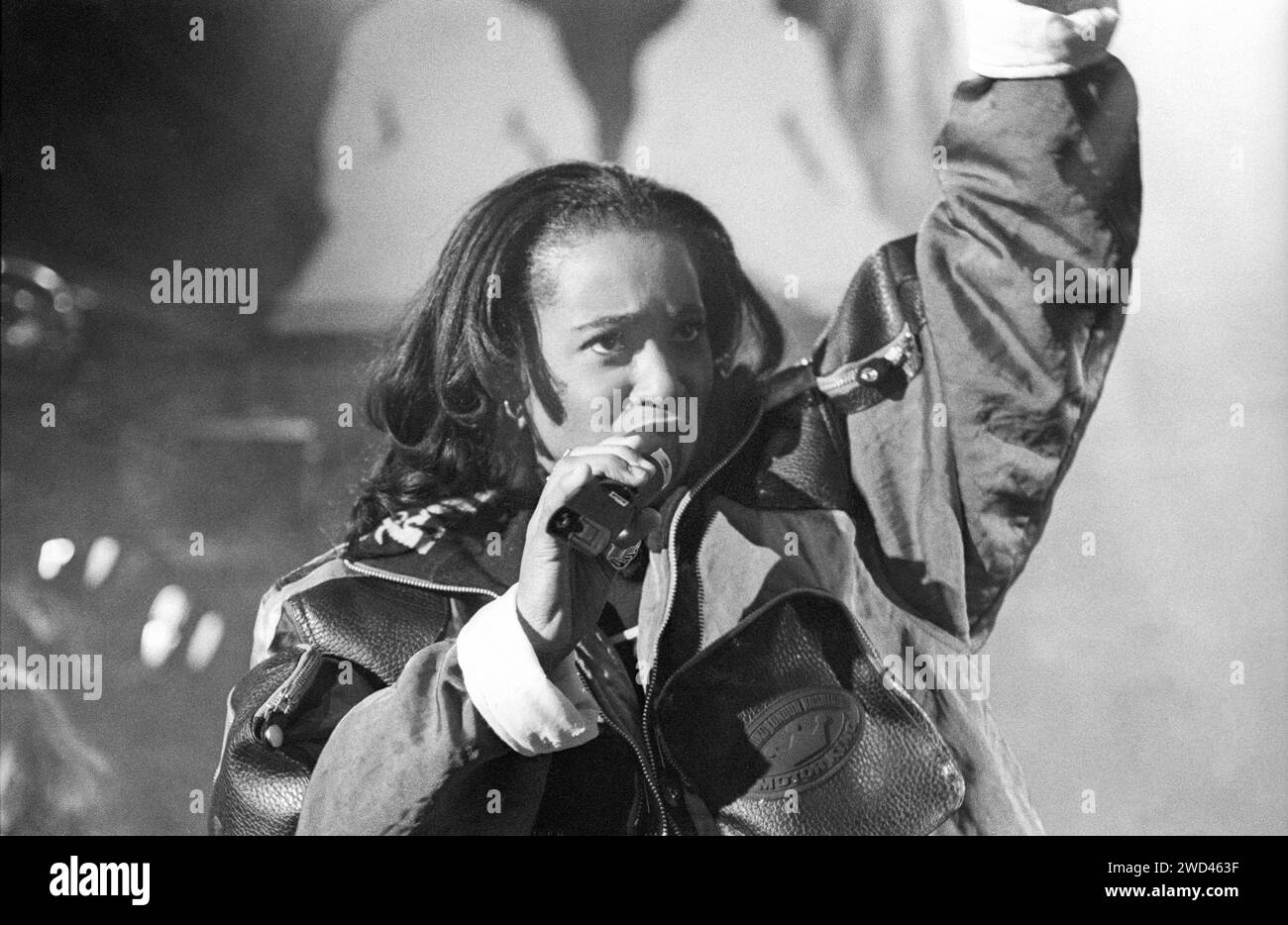 Easther Bennett of pop soul group Eternal at Cardiff St David’s Hall on ...