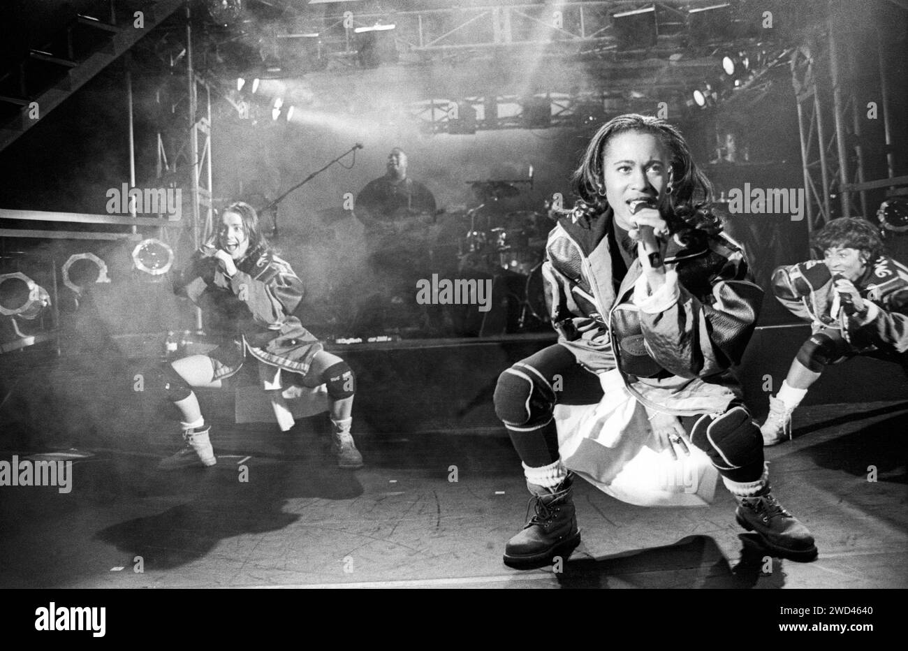 Easther Bennett of pop soul group Eternal at Cardiff St David’s Hall on ...