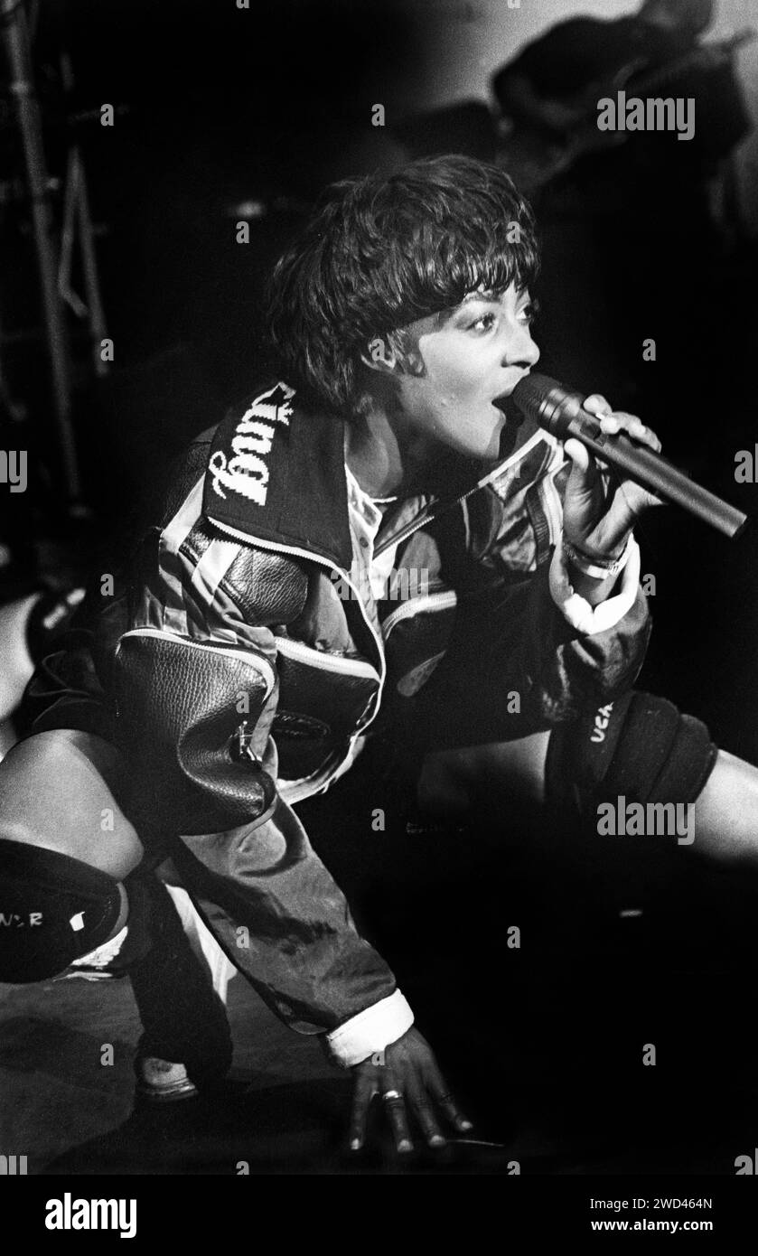 Vernett "Vernie" Bennett of soul group Eternal at Cardiff St David’s ...