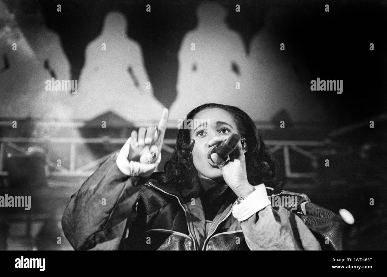 Easther Bennett of pop soul group Eternal at Cardiff St David’s Hall on ...