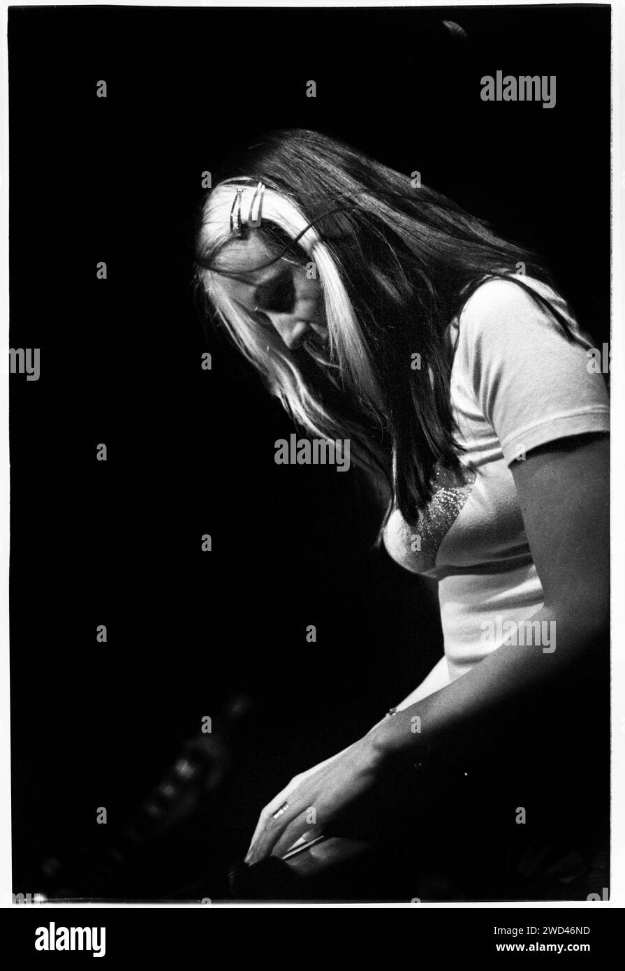 Singer Marijne van der Vlugt of the band Salad playing at Bristol ...