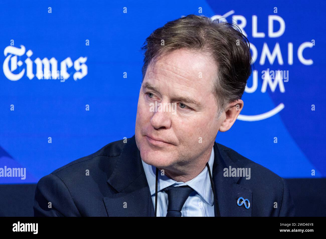 Davos, Switzerland. 18th Jan, 2024. Nick Clegg, President Global ...