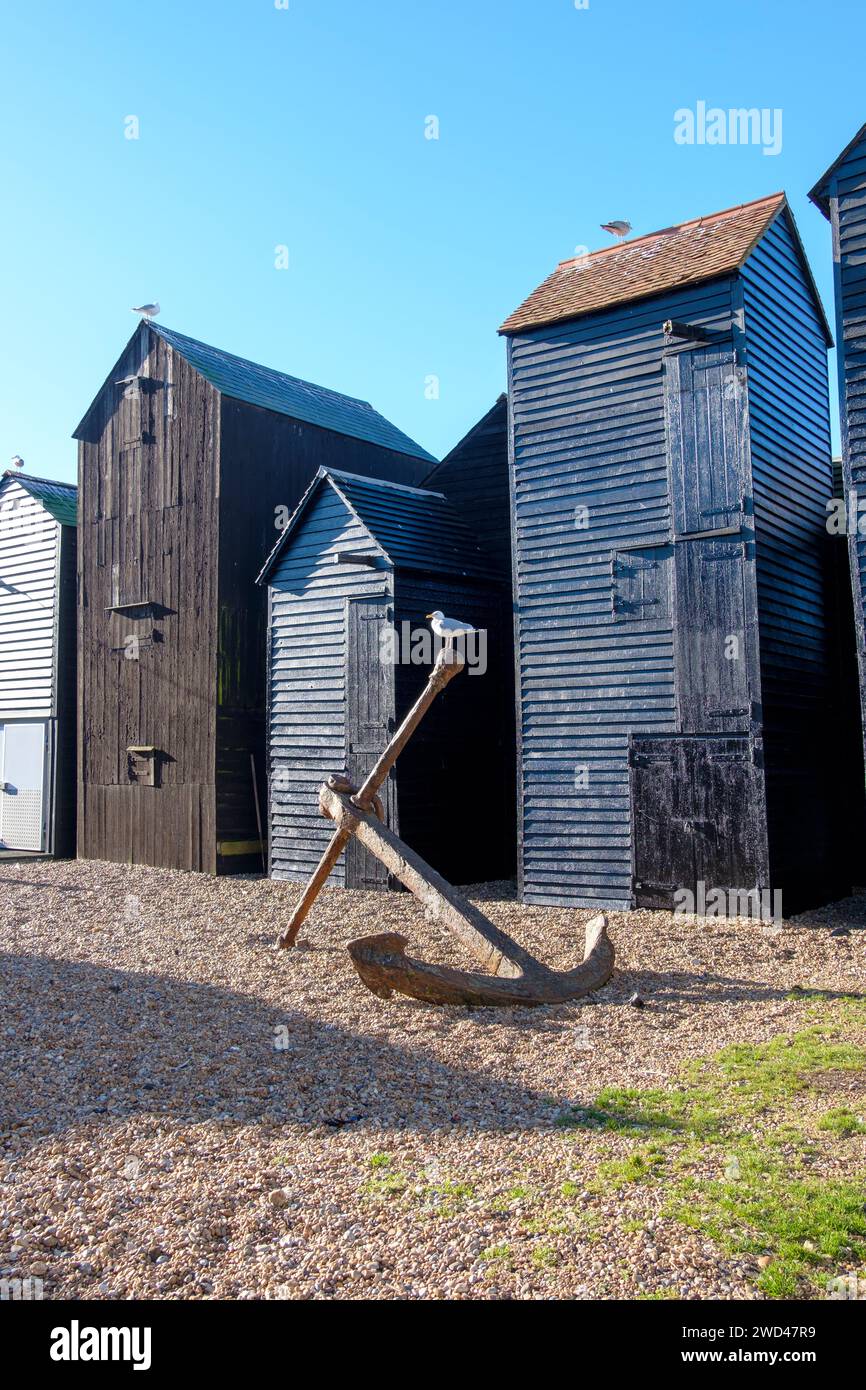 Net Huts, Hastings, East Sussex, UK Stock Photo - Alamy