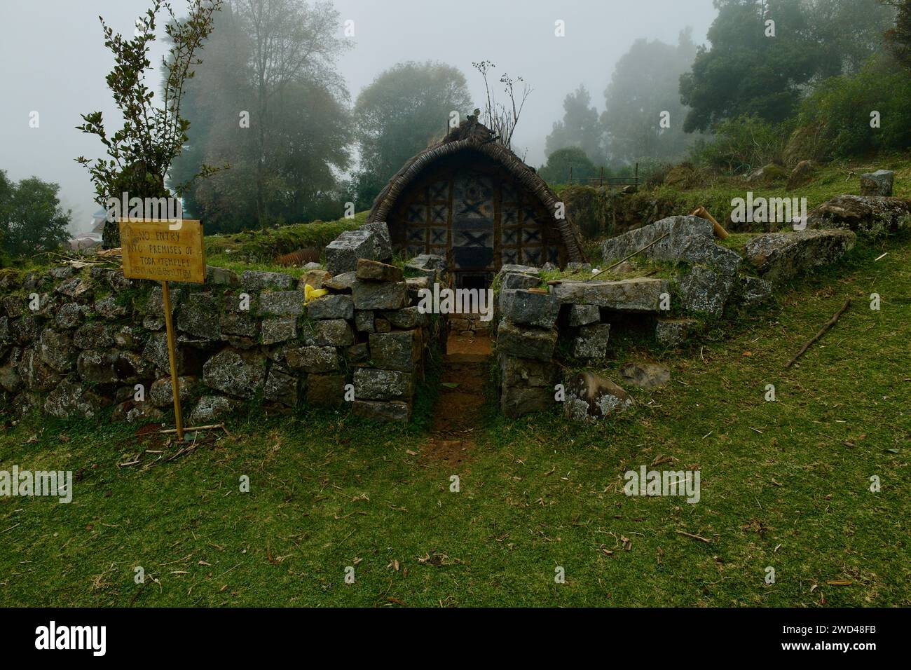 A quaint cave nestled amidst a grassy field: Todi House in OOTY tamil ...