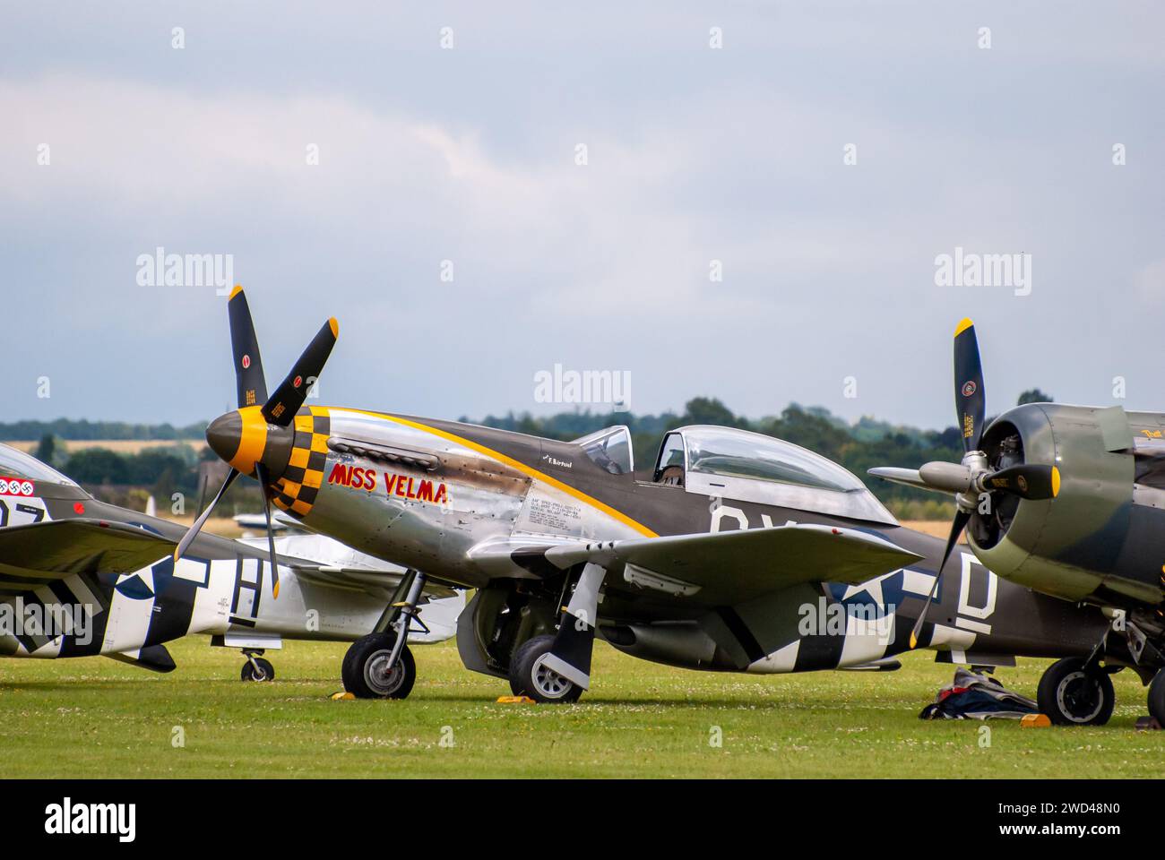 North American P-51 Mustang WW2 fighter plane Stock Photo - Alamy