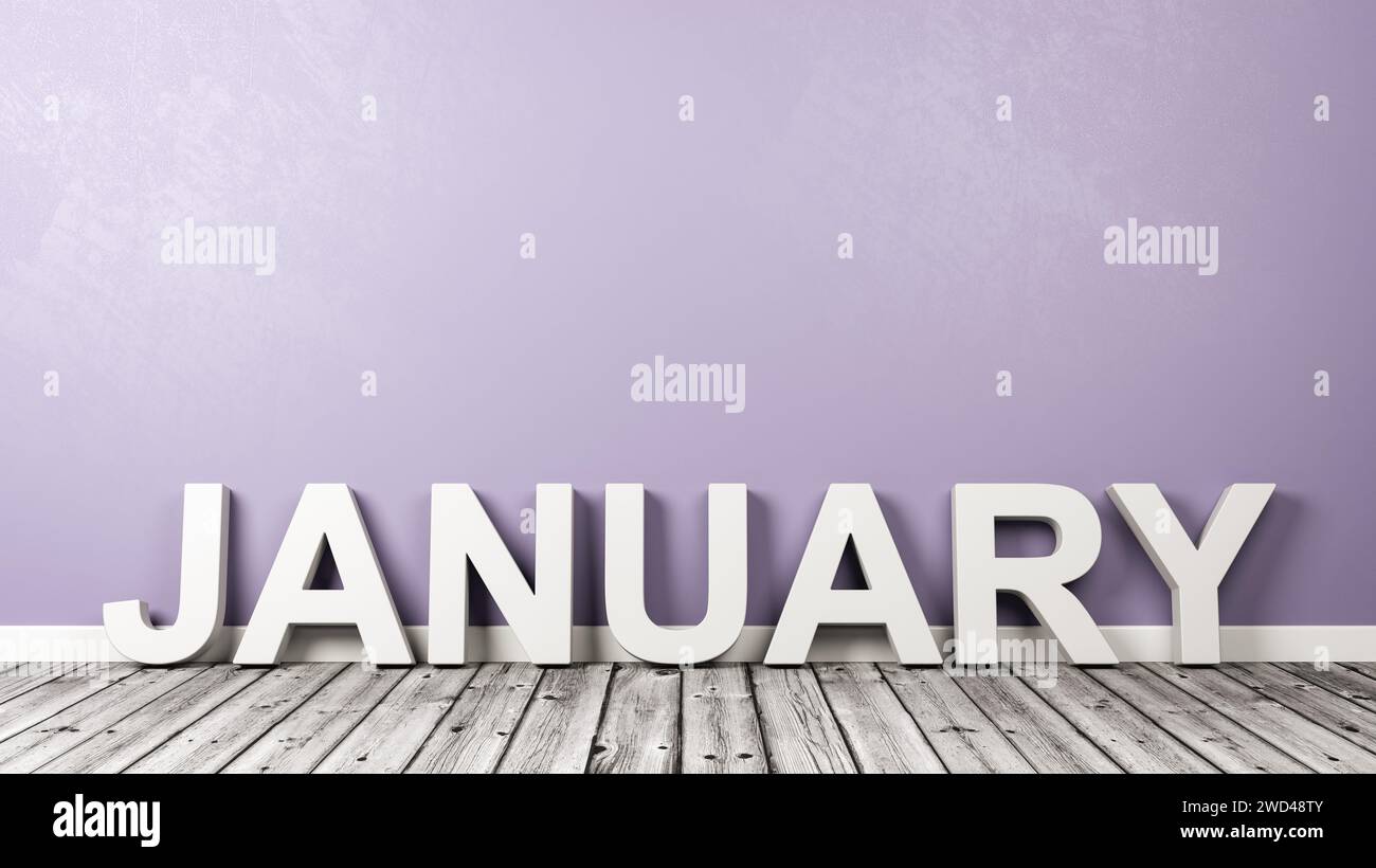 January text hi-res stock photography and images - Alamy
