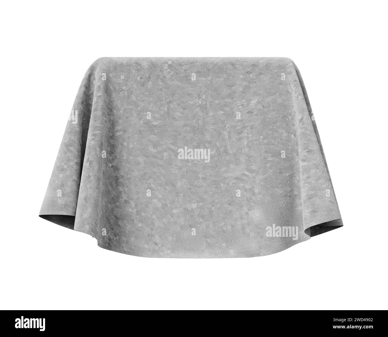 Box covered with velvet fabric. Surprise, award, prize, presentation ...