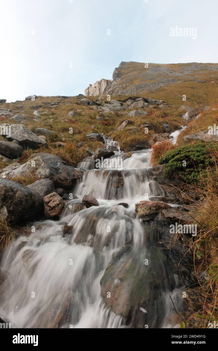 Norway waterfall in mountain hi-res stock photography and images - Alamy