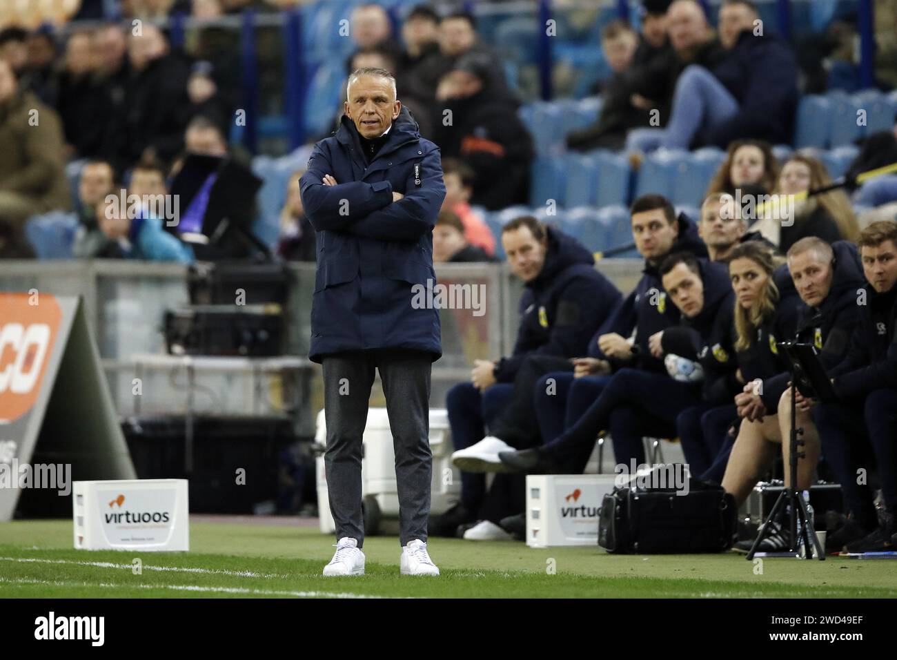 ARNHEM - Vitesse coach Edward Sturing during the TOTO KNVB Cup match ...