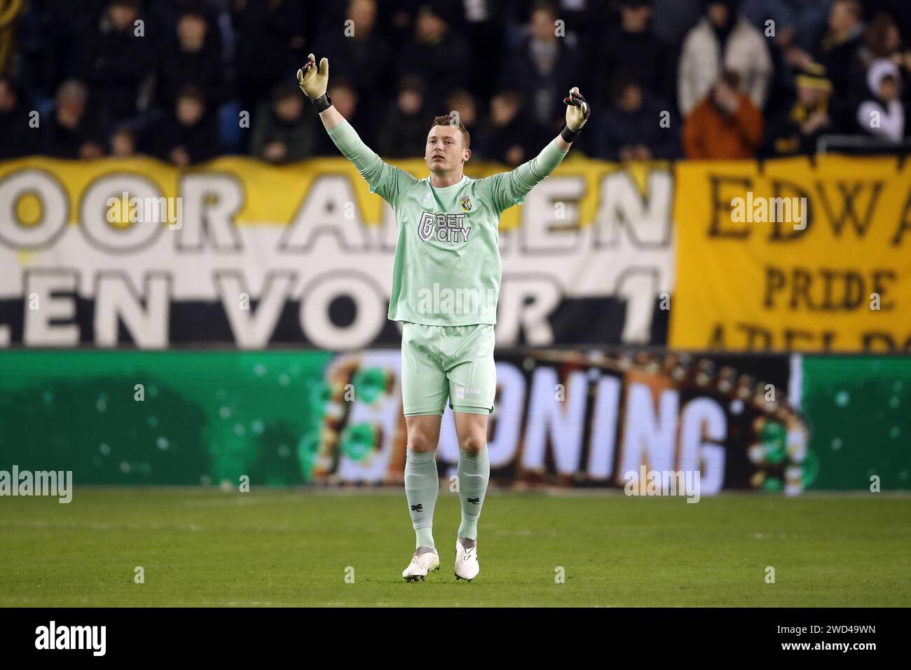 ARNHEM - Vitesse goalkeeper Markus Schubert during the TOTO KNVB Cup ...