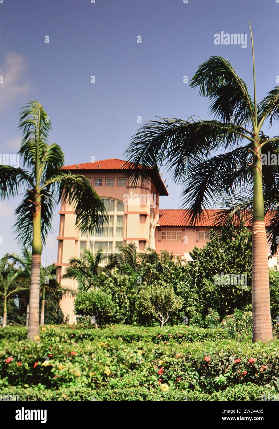 The main building at the Hyatt Resort on Aruba ca. Late 1990s. Please ...