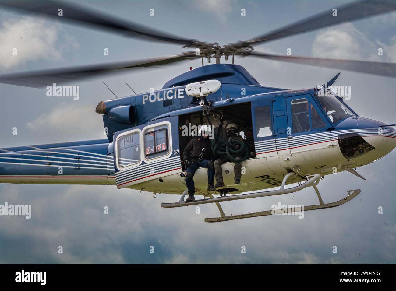 Bell 412EP Huey Utility helicopter operated by the Czech Republic ...