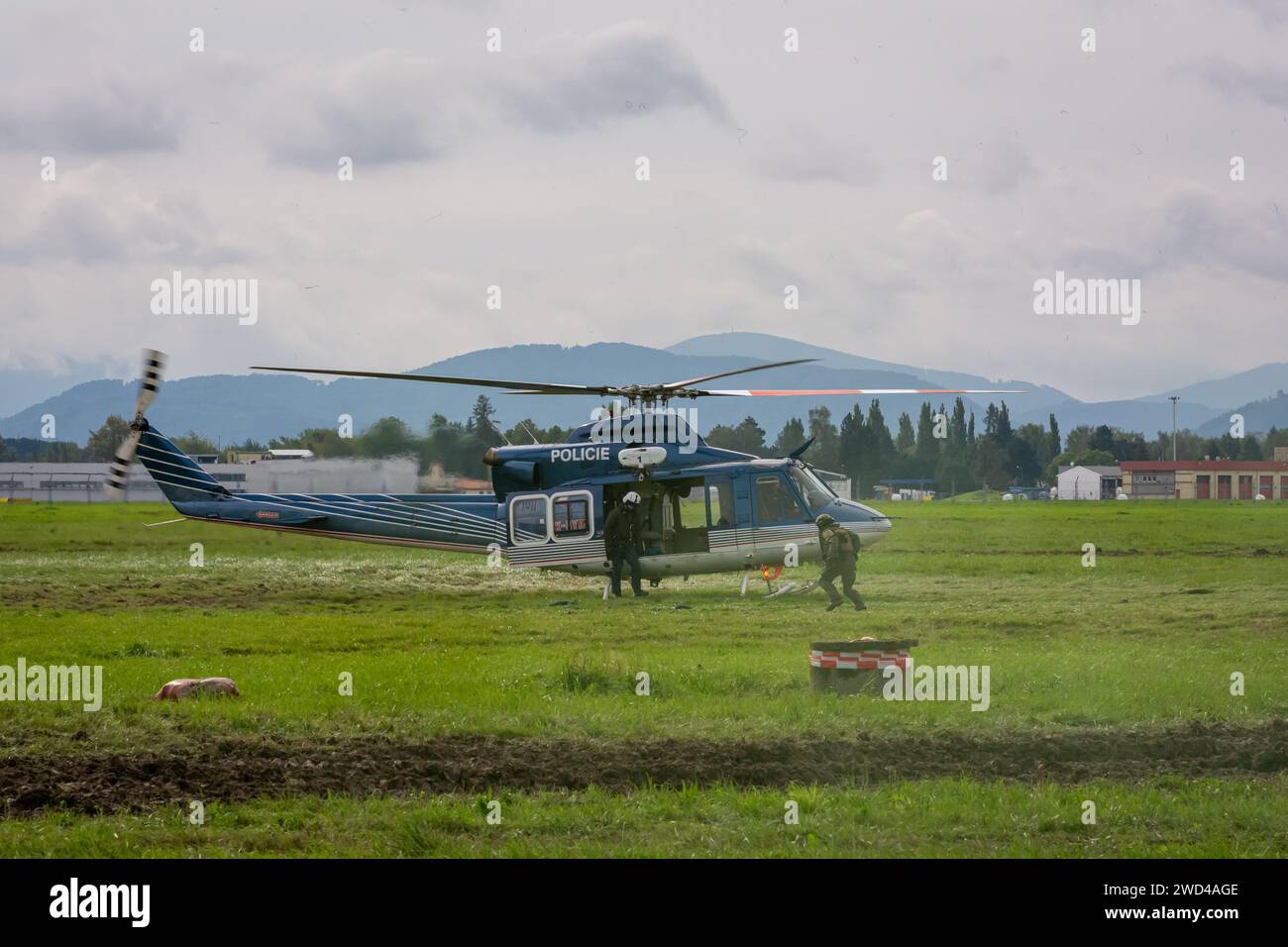 Bell 412EP Huey Utility helicopter operated by the Czech Republic ...