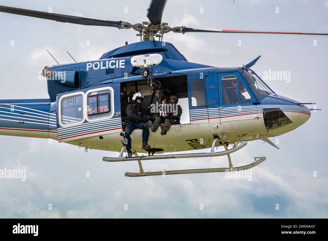 Bell 412EP Huey Utility helicopter operated by the Czech Republic ...