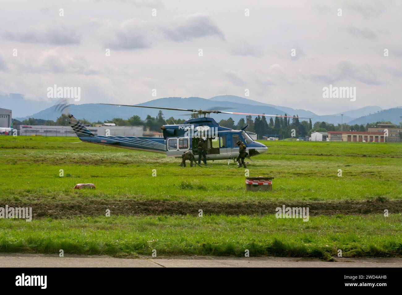 Bell 412EP Huey Utility helicopter operated by the Czech Republic ...